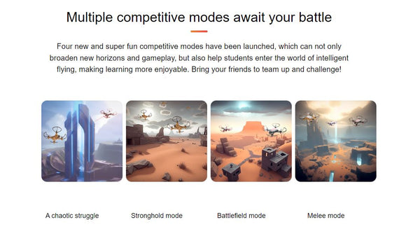 HighGreat Hula (AI Coding Swarm Drone) Flymore set with 1 charging hub ...